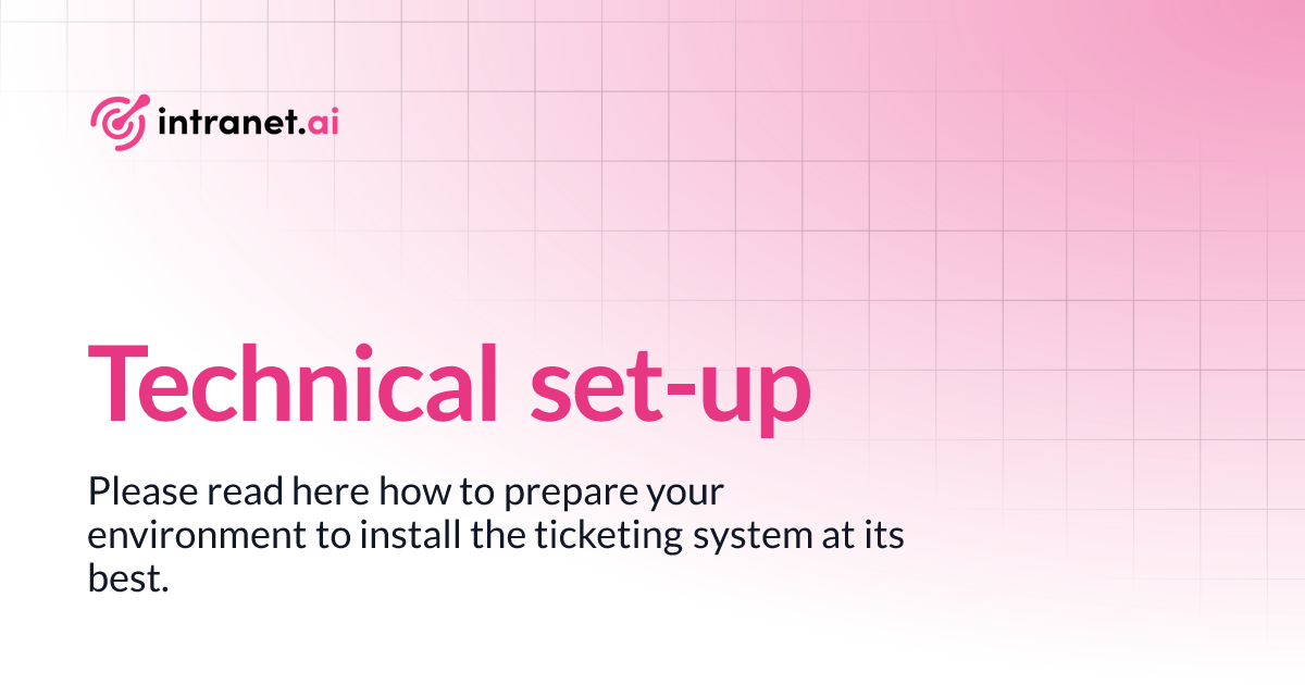 Technical set-up | intranet.ai documentation